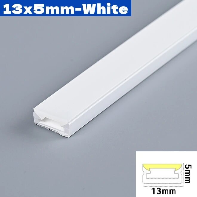 Khelse силиконовая светодиодная лента 12В T1305, Warm White 3000K, 5м