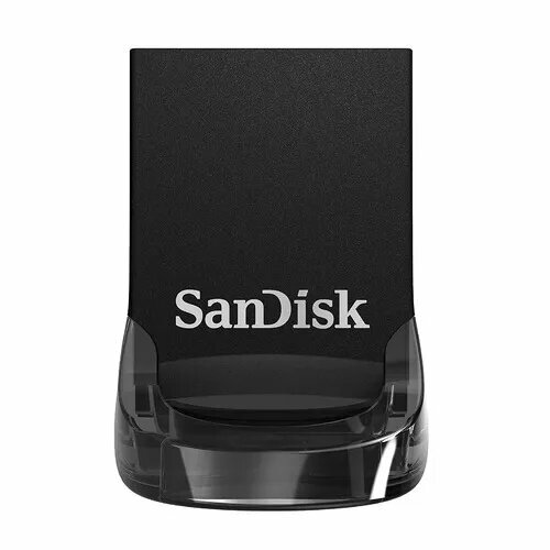 Флешка USB Sandisk Ultra Fit 256ГБ, USB3.1, черный [sdcz430-256g-g46]