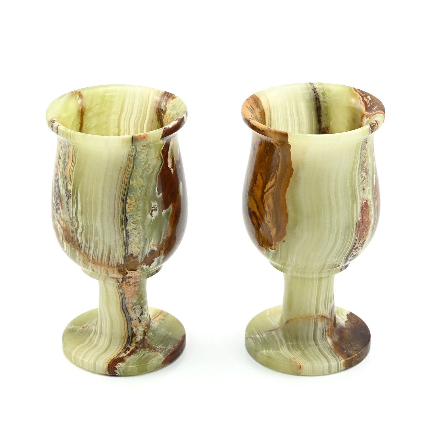 Подарочные бокалы на ножке (64*64*120мм) в бархатной упаковке. .