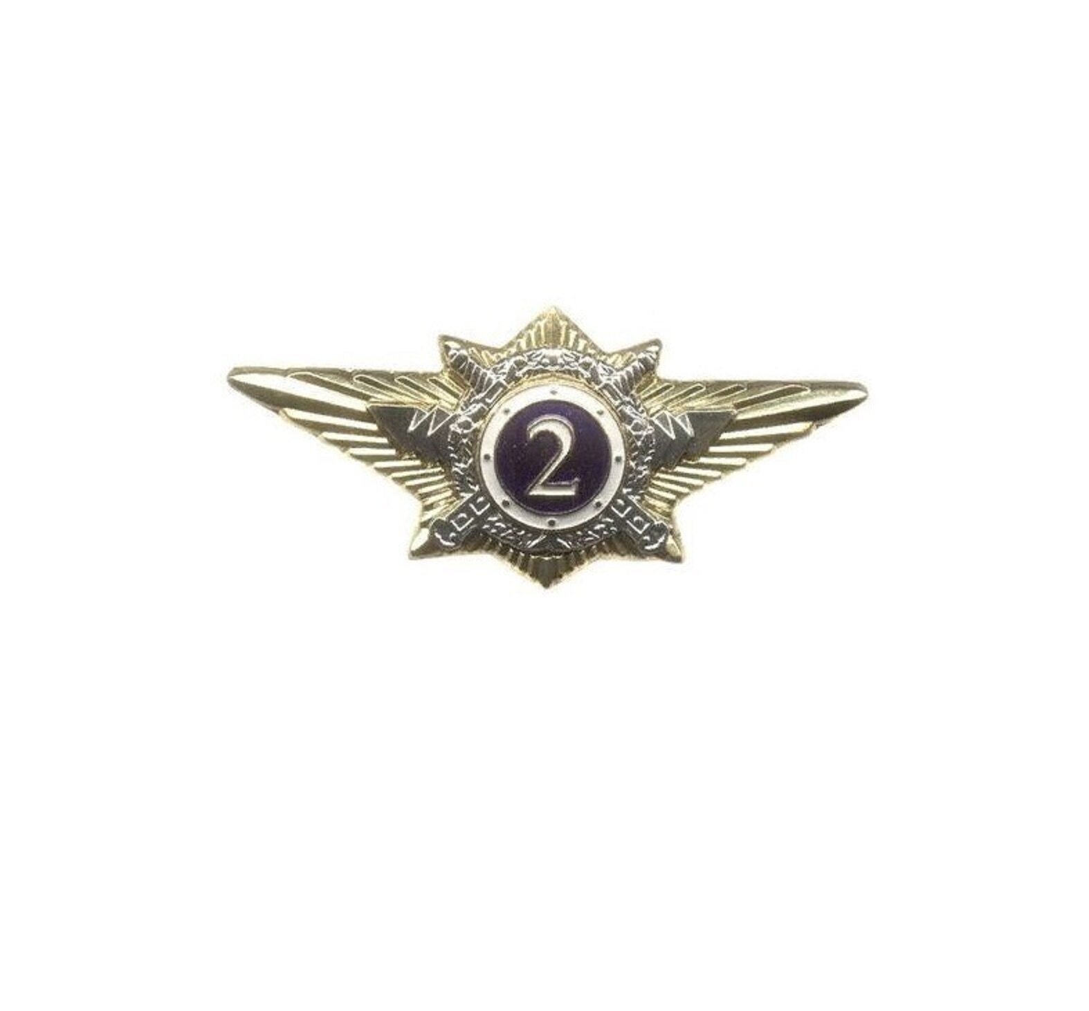Знак нагрудный Классность офицерского состава Мвд "2"