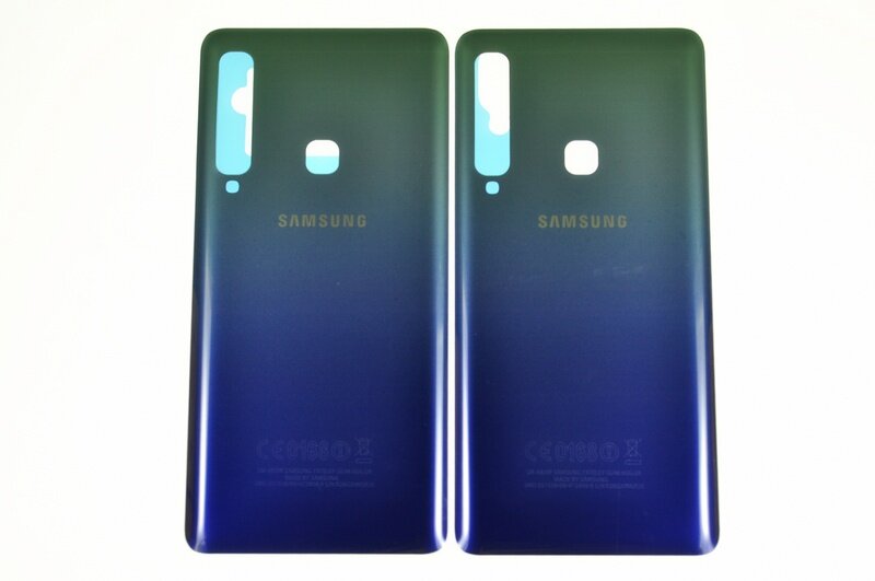 Задняя крышка для Samsung SM-A920/A9(2018) синий/зеленый