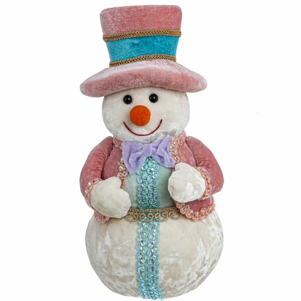 Фигурка Снеговик, 13х14х27 см KSM-806951