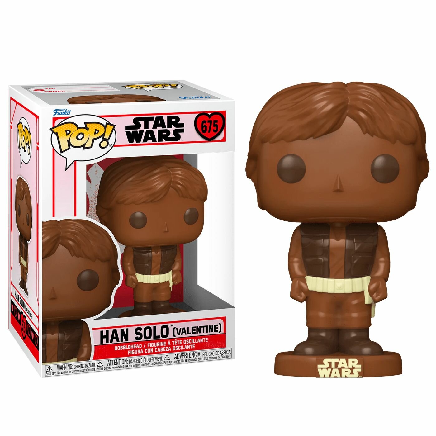 Фигурка Funko POP Han Solo Chocolate Valentine из фильма Star Wars 675