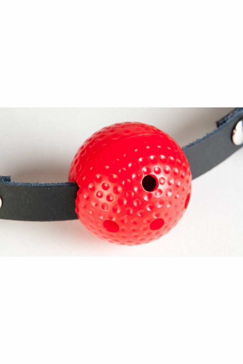 Кляп , ABS пластик, красный