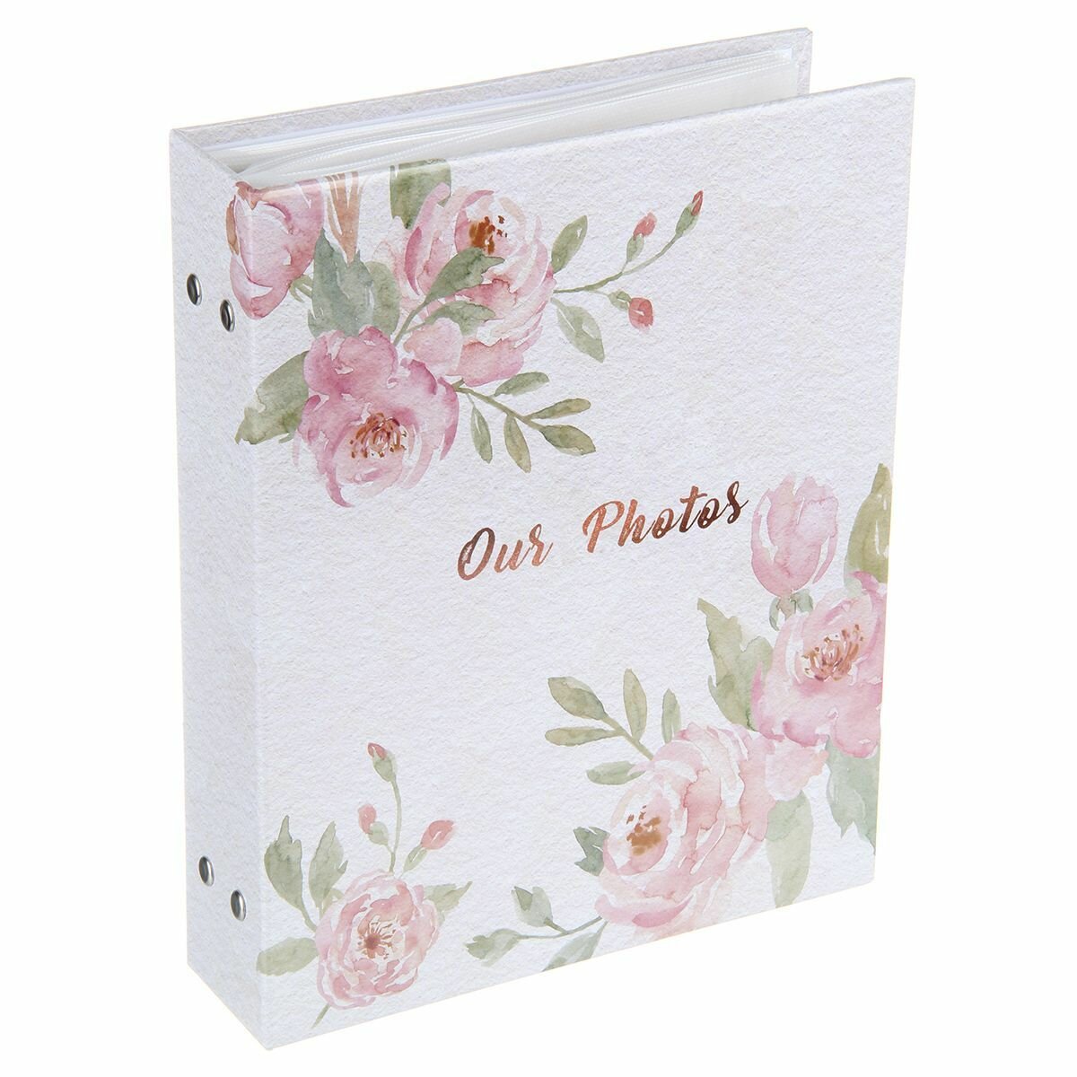 Фотоальбом Veld Co 134238, 200 фото, 50 листов с кармашками, формат 10x15 см