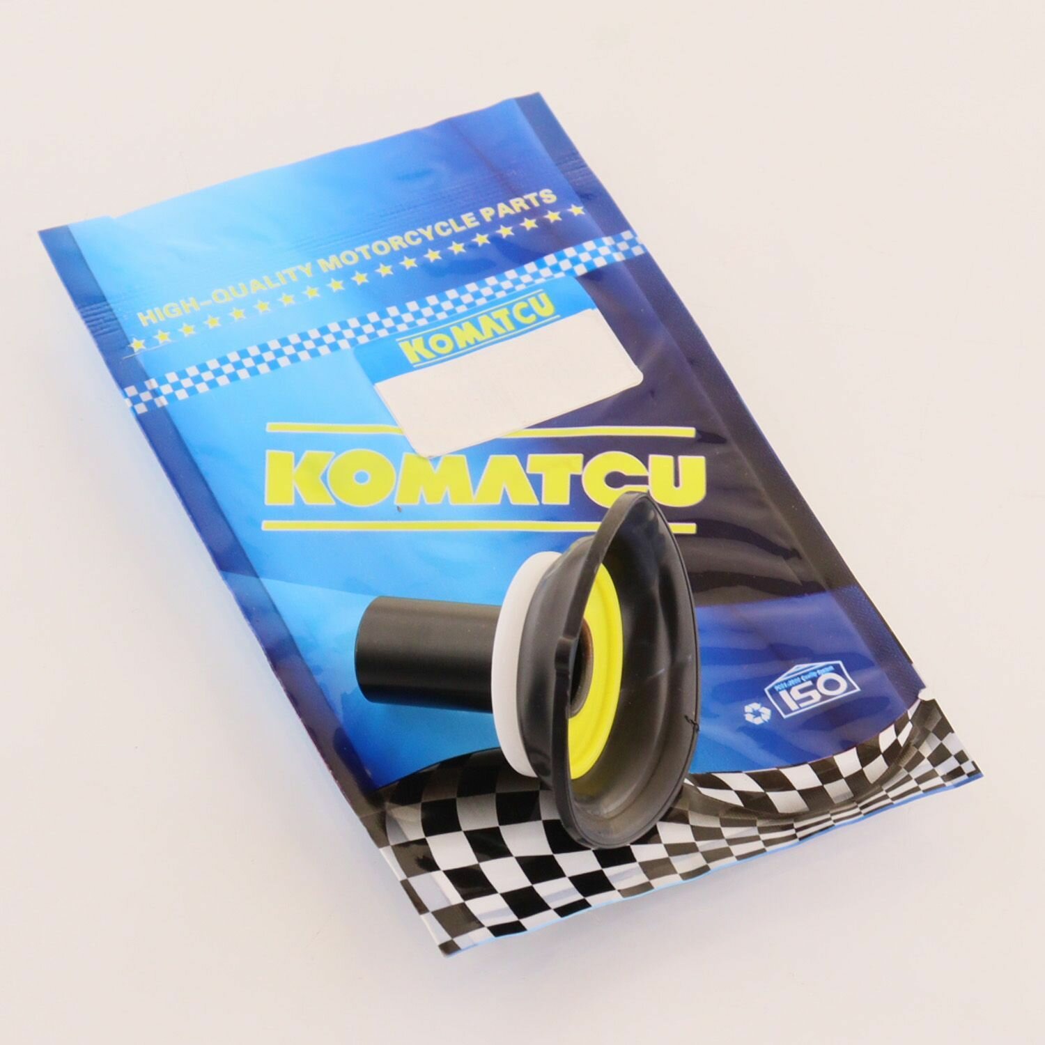 Мембрана карбюратора (с заслонкой) для китайского скутера 139QMB,139QMA (D-16mm, основная)