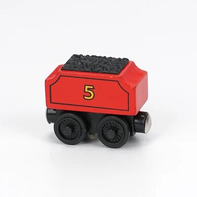 Деревянный поезд Thomas & Friends, красный, номер 5