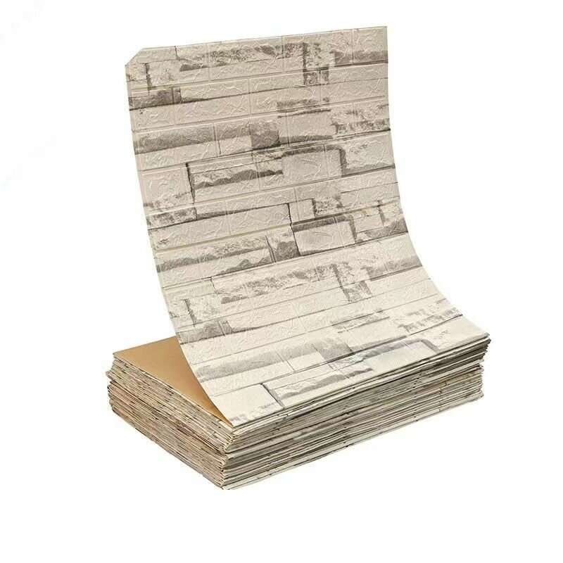 Стеновая панель Панели самоклеющиеся для стен плитка 70 смx5м, мягкие, 3д, 3d, интерьерные, пвх, декоративные