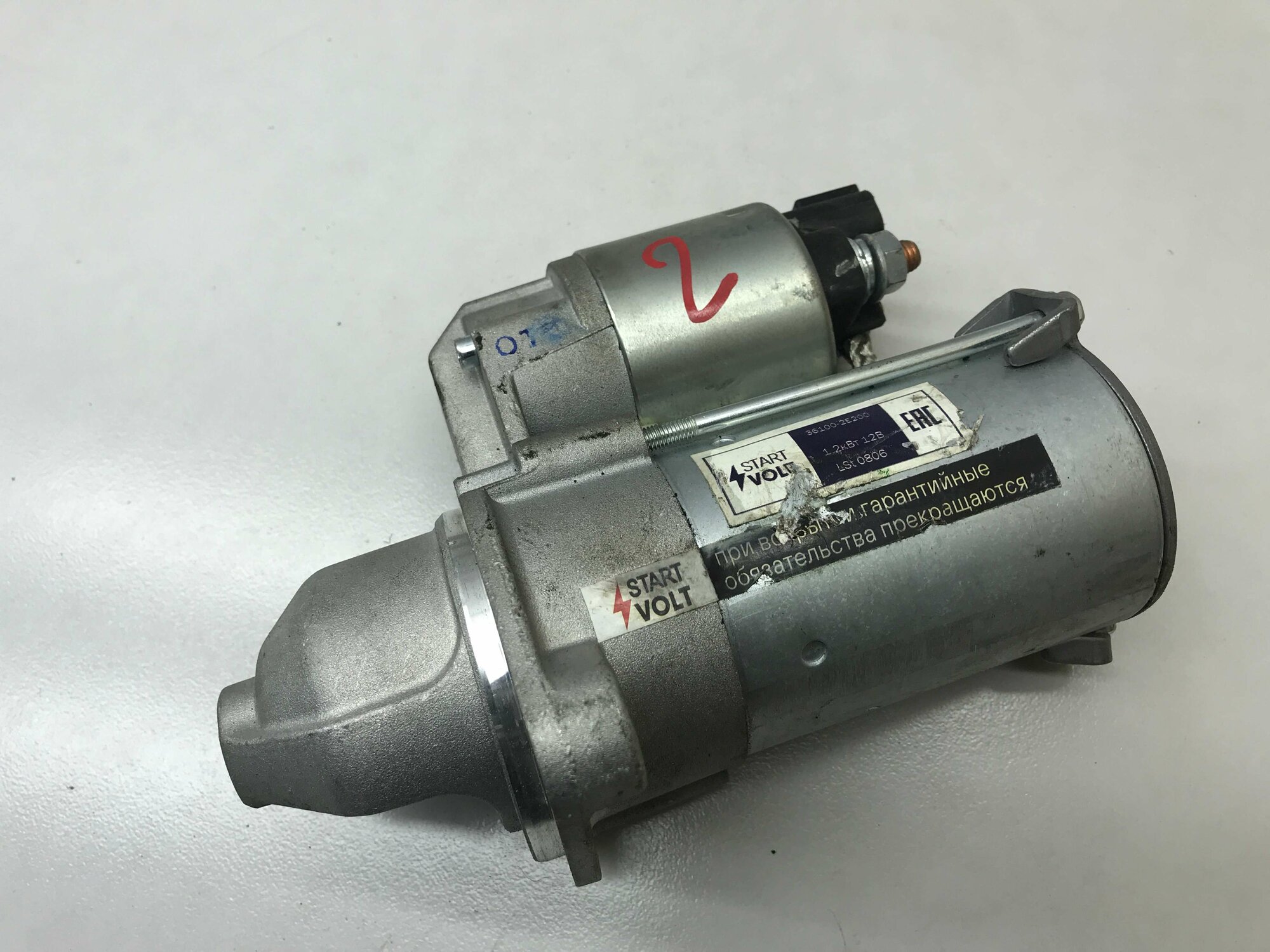 Стартер Startvolt LSt 0806 Optima Seltos — фото 1