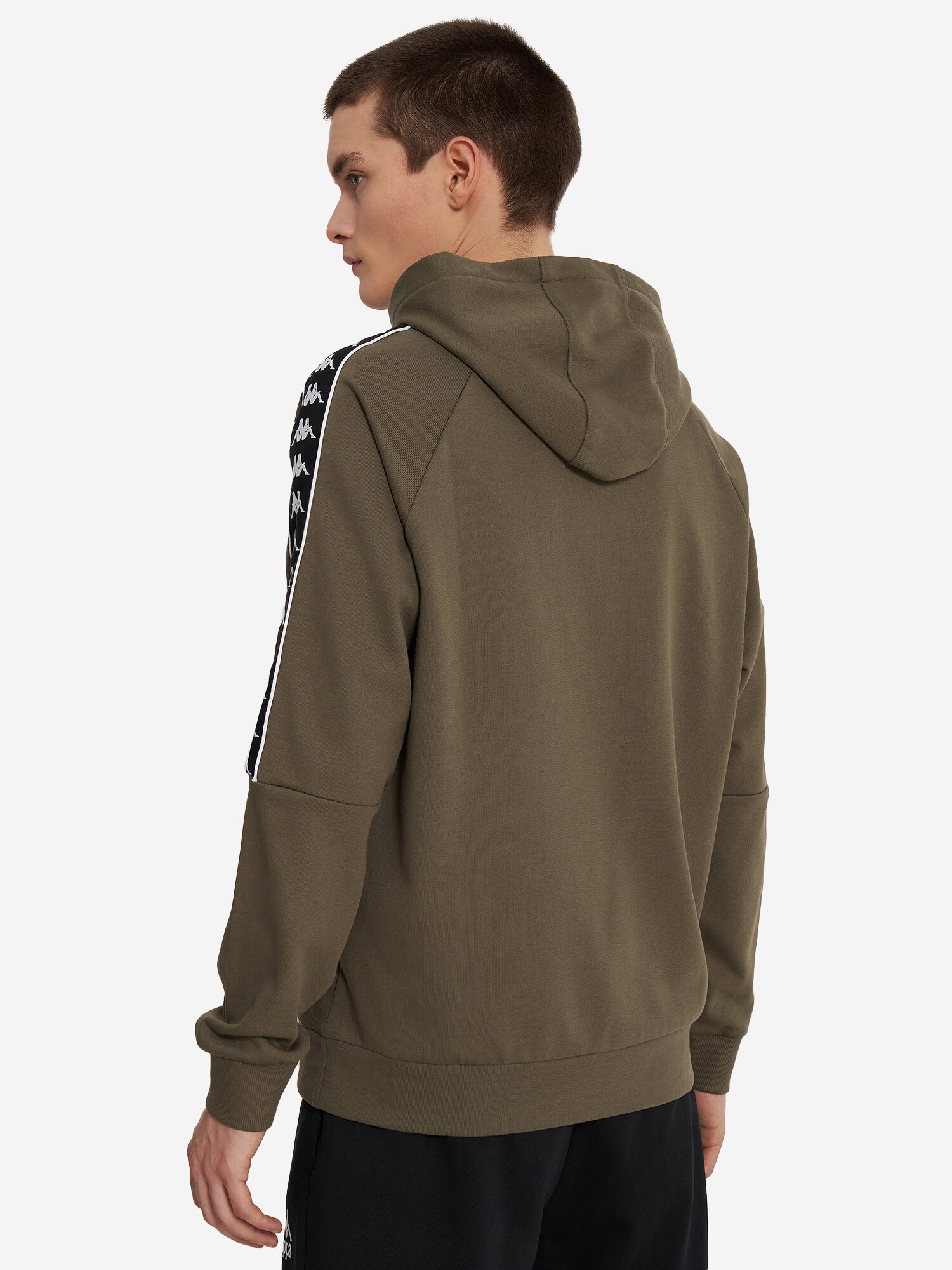 Худи Kappa Authentic MP Men's Hooded Jumper, размер 56-58, , милитари — фото 1