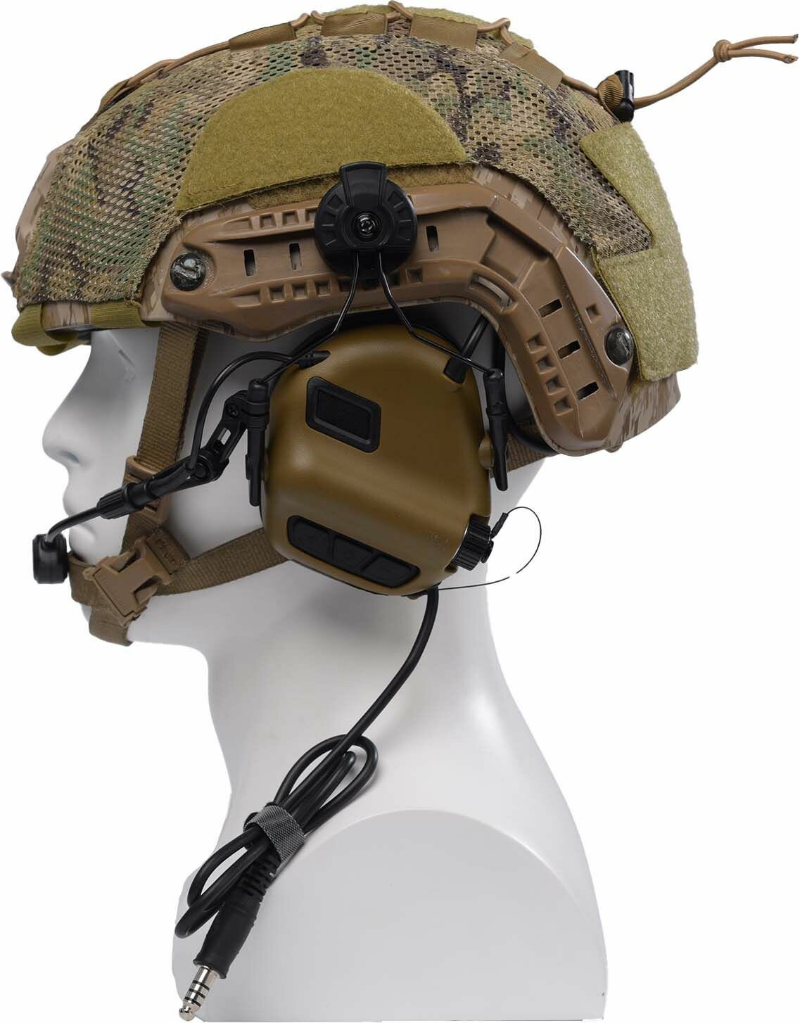 Тактические активные наушники OPSMAN EARMOR M32 H MARK3