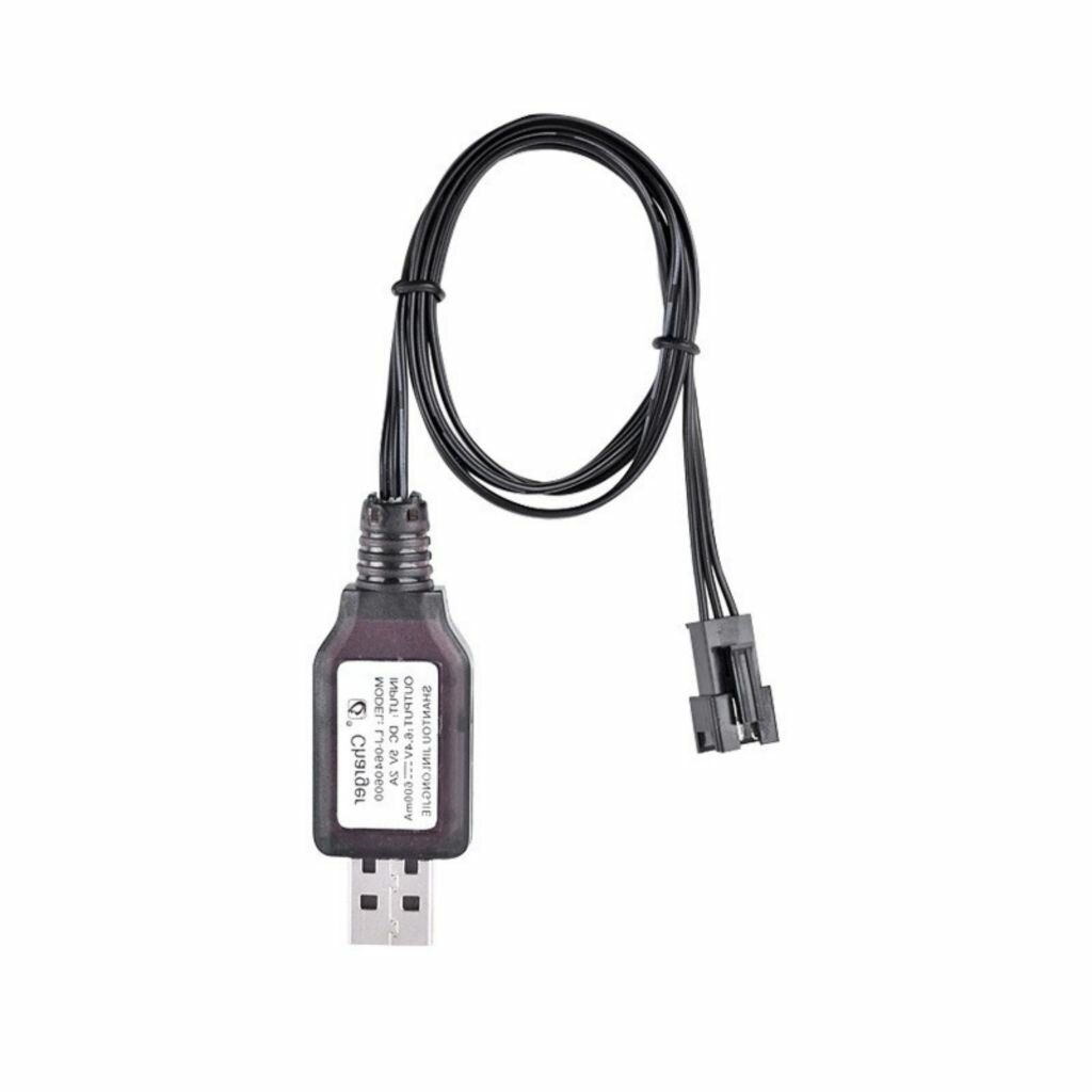 Зарядное устройство 6.4V 600mA для игрушечных машин