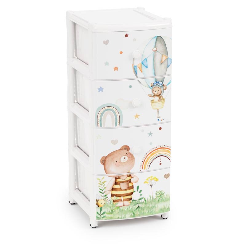 Комод альтернатива Мишутки 4 секции