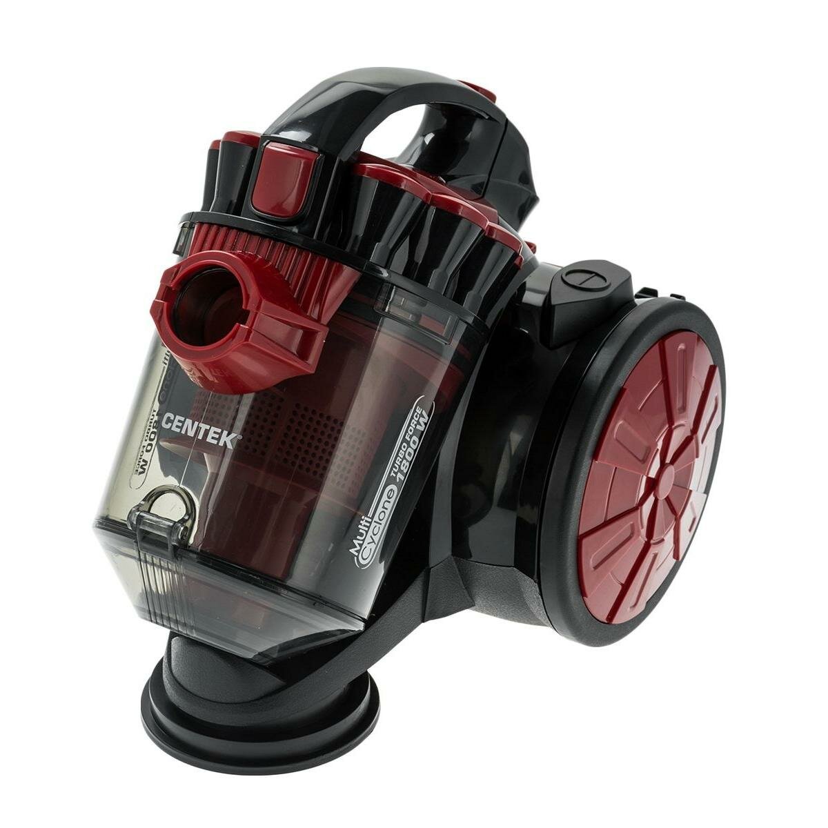 Пылесосы без мешка Centek Пылесос с контейнером для пыли Centek CT-2531 Чёрно-красный