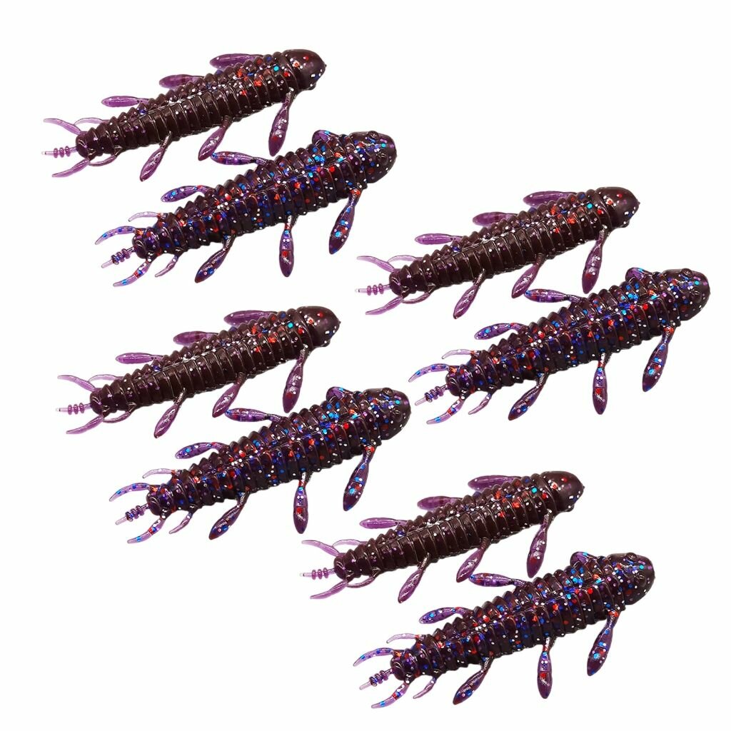 8 шт./компл. мягкие дурацкие снасти, приманки для червей, пластиковые рыболовные приманки, короткие искусственные плавания