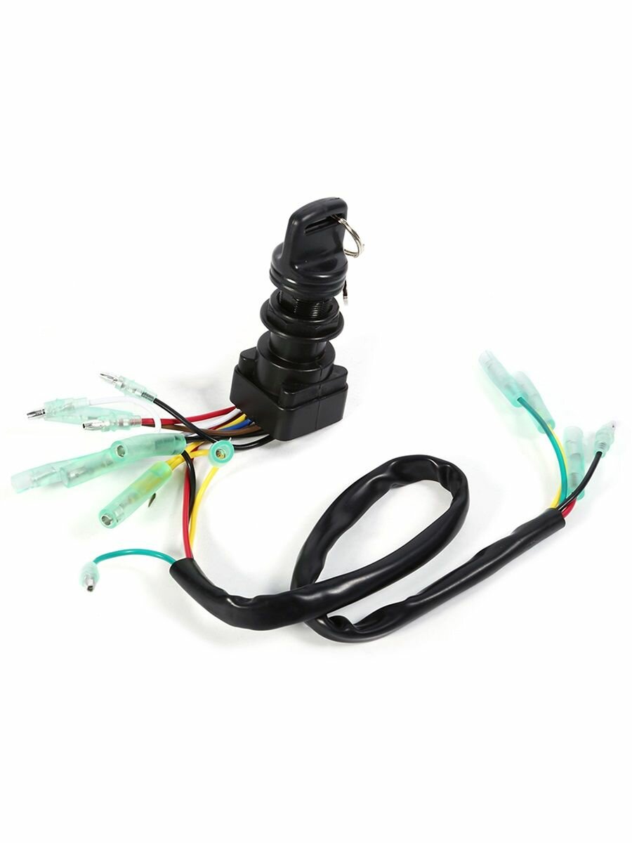 Переключатель управления зажиганием подвесного мотора Yamaha в сборе, главный распределительный блок для подвесных моторов Yamaha, запасная часть