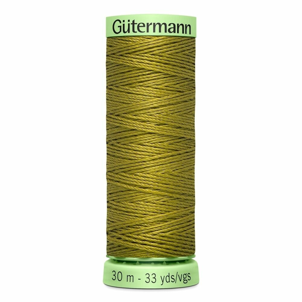 Декоративная нить Gutermann Top Stitch 30/30 м для отстрочки, 100% полиэстер, цвет 397 темно-горчичный, 5 шт (3)