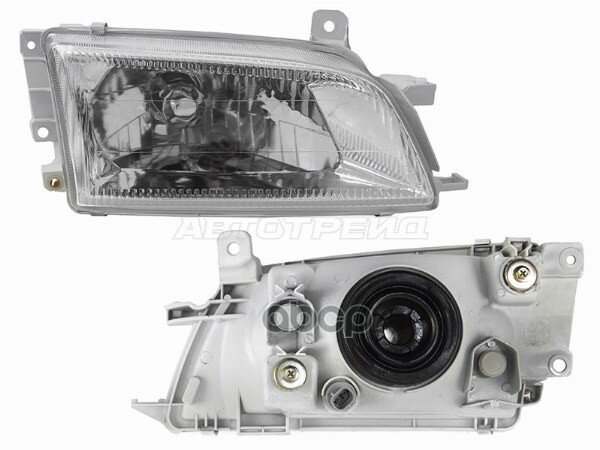 Фара Toyota Caldina (T190) 96-97 (Справа/ хром. вертикальное крепление) Sat арт. ST-21-16CR