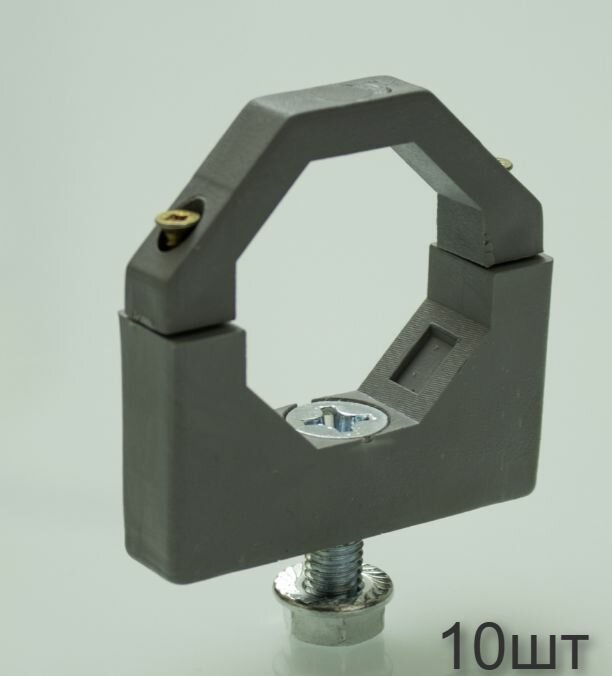 Крепеж на монтажную шину, для коллектора 3/4" (шестигранник) Лик-Лик ksk34.10шт