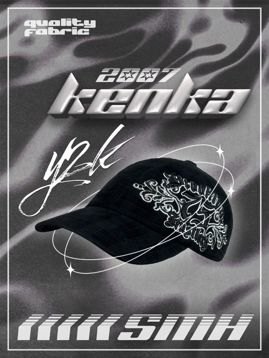 Бейсболка  Y2K для мужчин и женщин