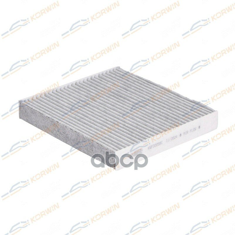 Фильтр салонный угольный Kia K5 20-/Hyundai SantaFe IV 18-/Sonata 19-/Tucson 21- KORWIN арт. KWFD0058C