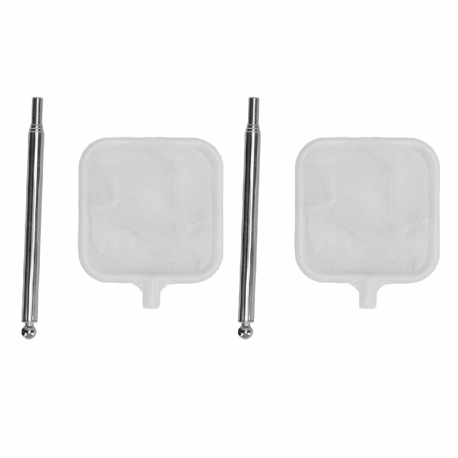 Аквариумная Сетка Для Креветок Выдвижная Ручка Мелкая Сетка Крошечная Сетка для Аквариума для Рыбы Яйца Остатки Корма Для Рыб 2шт