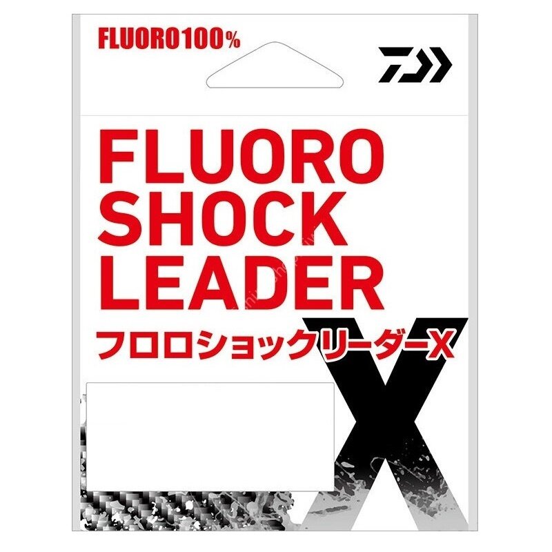 Лидер флюорокарбоновый Daiwa Fluoro Shock Leader X #10 (20м, 35lb, 0.52мм) #Natural