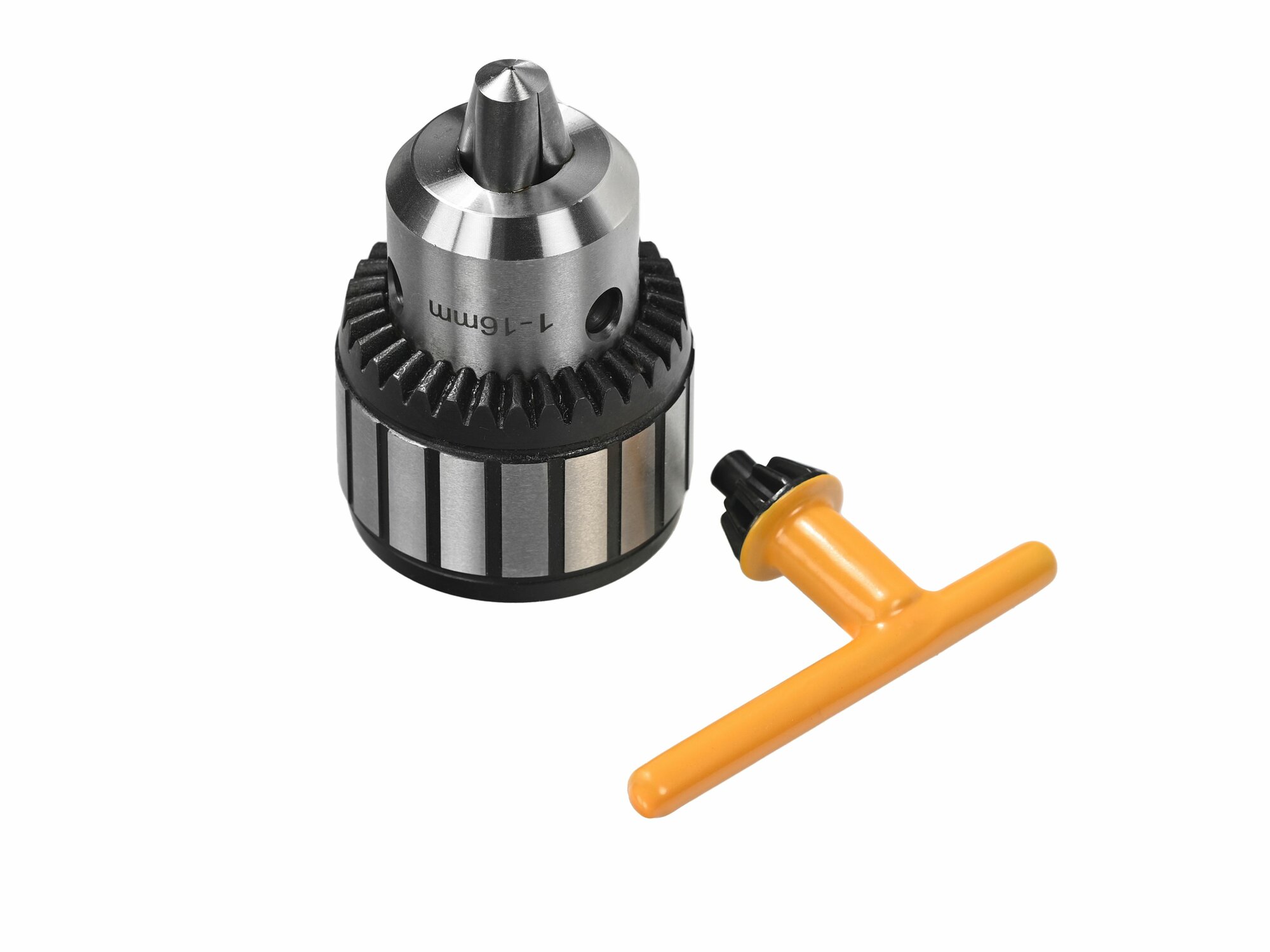 Адаптер Патрон сверлильный конус B18 1-16 мм ключевой