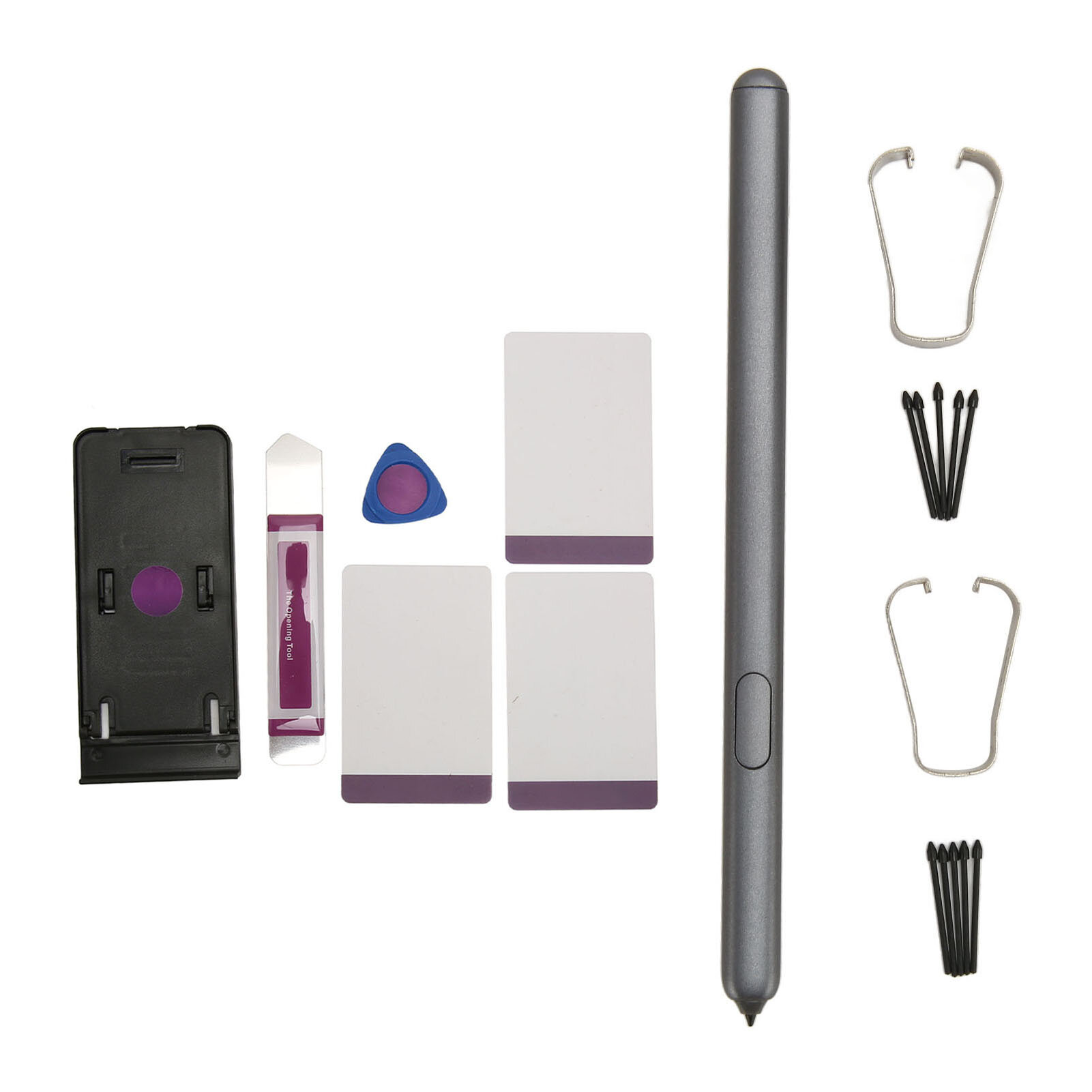 Tablet Touch Pen с 10 наконечниками 4096 чувствительность к давлению Точная стиль управления стилусом для Galaxy Tab S6 10.5 дюйма серого