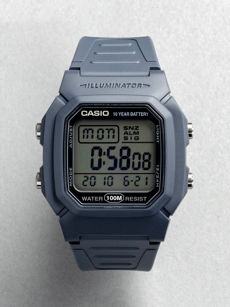 Наручные часы CASIO Collection, фиолетовый/черный — фото 1