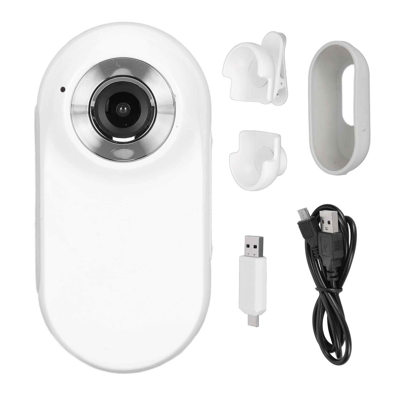 Карманная видеокамера портативная маленькая камера mini 1080p камера видеорегистратор для велосипедного спортивного автомобиля Home White