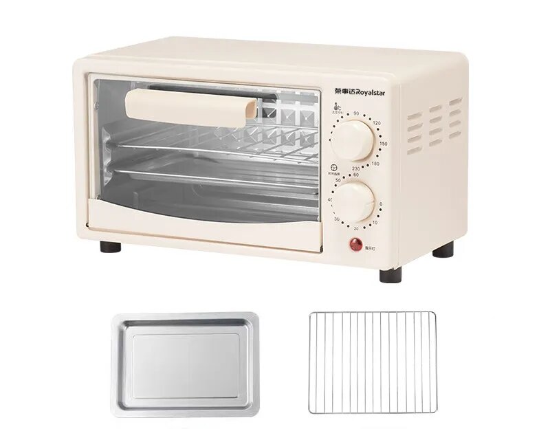 Домашняя духовка Мини Двухслойная Многофункциональная Умная Электрическая Духовка Жаровня, Белый Духовка 12 л