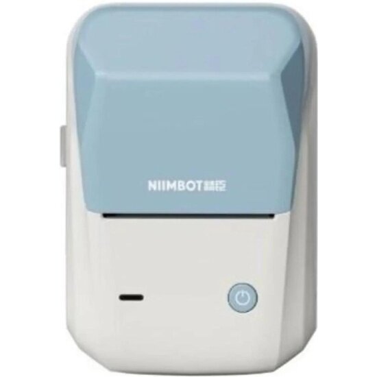 Термопринтер Nimbot Niimbot B1 Blue (1746797) 203dpi 50мм/с/USB/BT для печ. этик. голубой