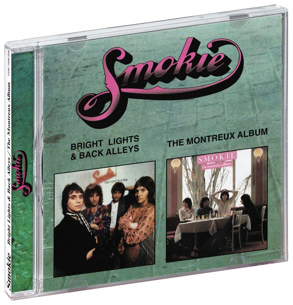 Smokie. Bright Lights & Back Alleys / The Montreux Album (CD) (2025 год, СД диск, CD Box)