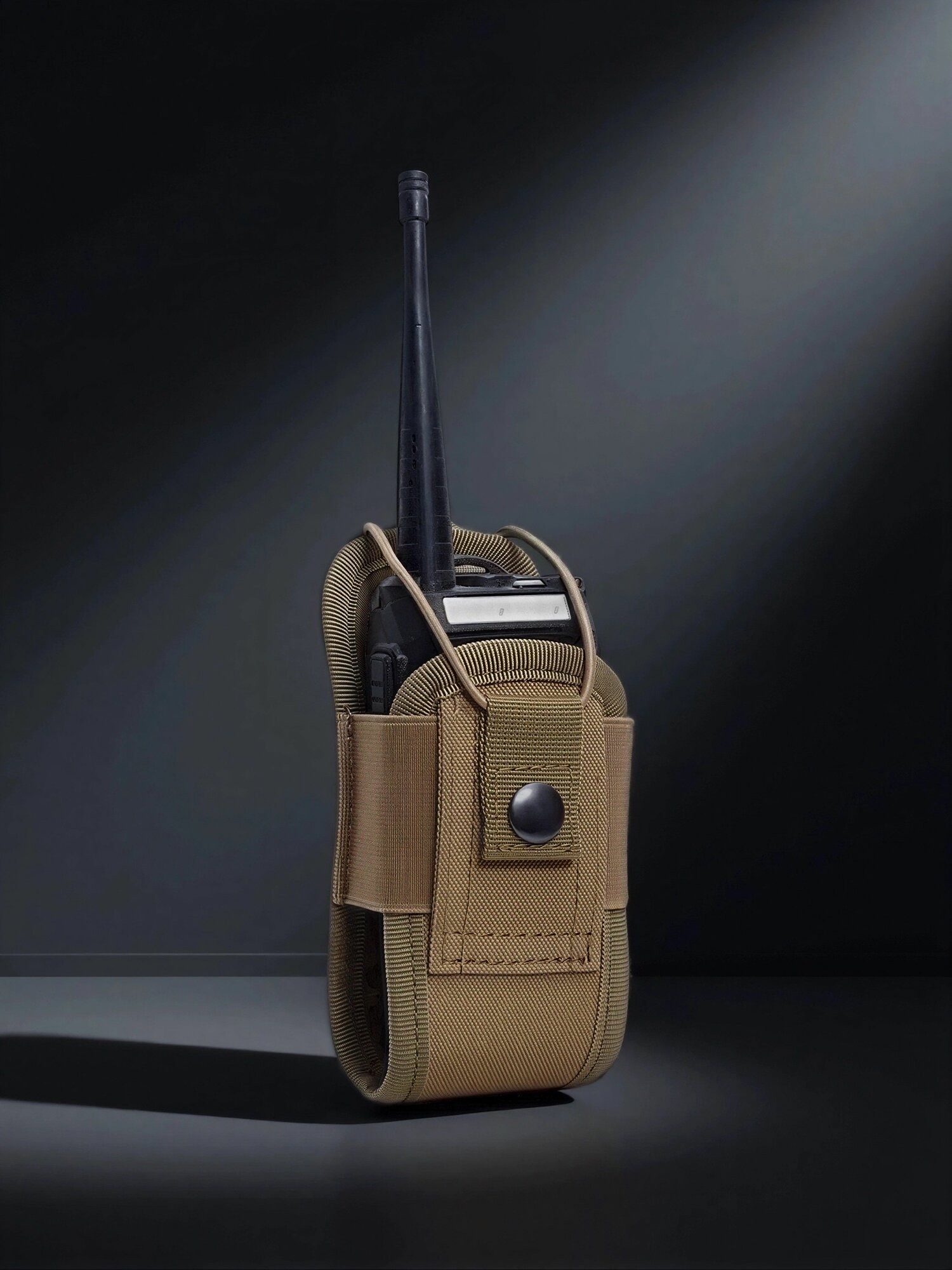 Тактический подсумок, чехол для рации, песочный
