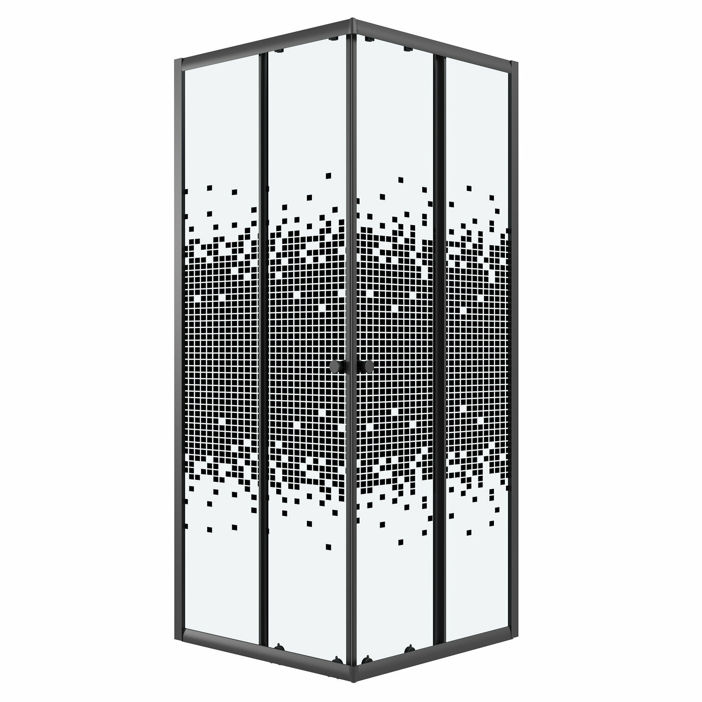 Душевой уголок Niagara Eco 78х78 NG-1008-14QBLACK