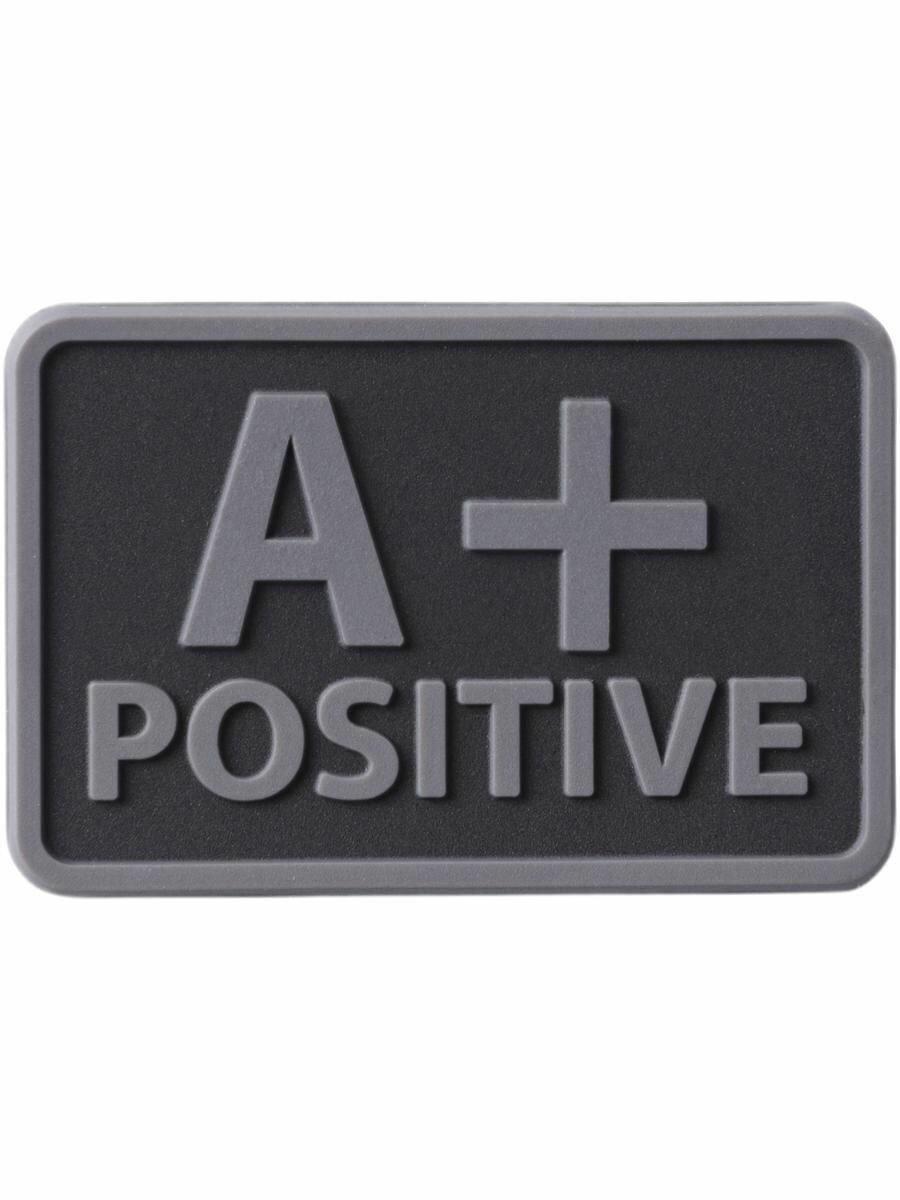 Патч Helikon-Tex Группа Крови A(II)/Rh+, Black