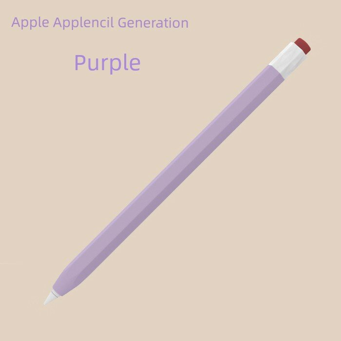 Силиконовый чехол для Apple Pencil 1-го поколения - Фиолетовый, защитный чехол для Apple Pencil 1-го поколения