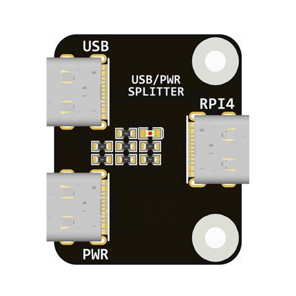 USB/Разветвитель питания Эффективное распределение мощности для RPI BliKVM и PiKVM