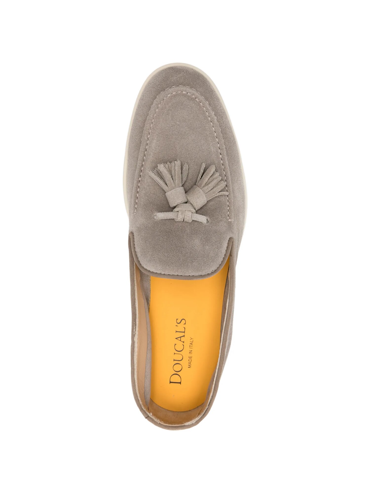 Лоферы Doucal's Tassel suede loafers, размер 36, grey — фото 1