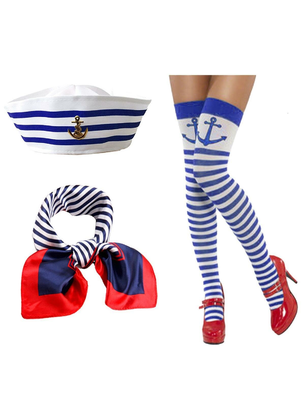 Моряцкий костюм для женщин, 25PLSET301