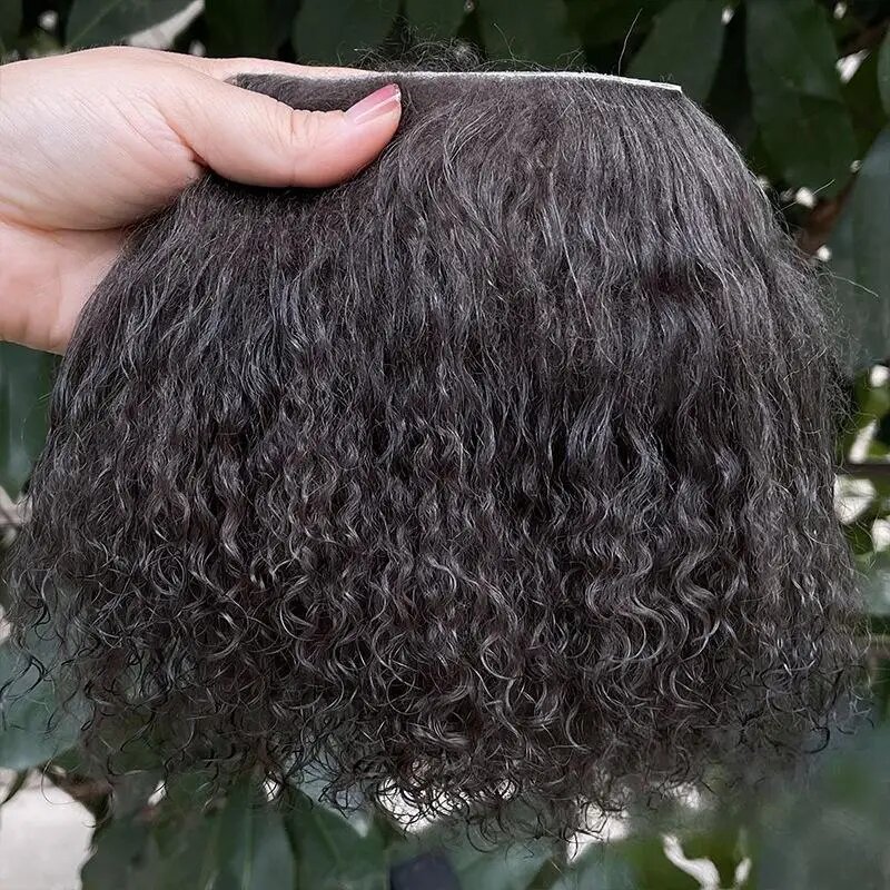 Наращивание волос черный A14 для куклы SD Blythe