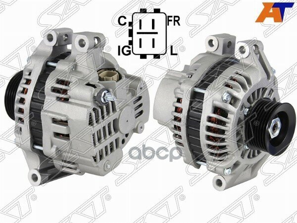 Генератор HONDA CR-V 2.0 01-/STREAM 2.0 02-K20A1/K20A4 12V 70A Sat арт. ST-31100-PNC-004