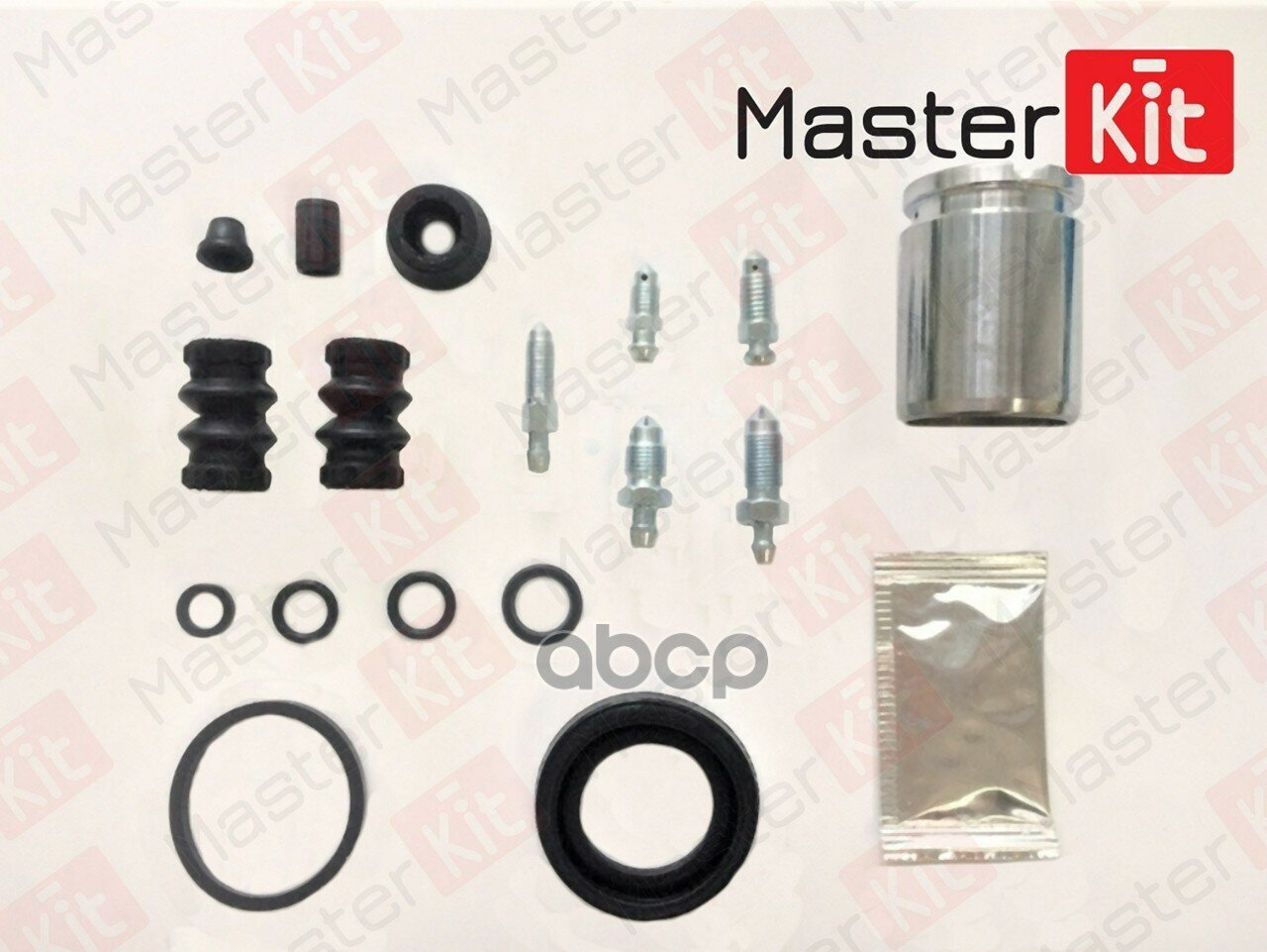 Ремкомплект тормозного суппорта + поршень MasterKit арт. 77A1114