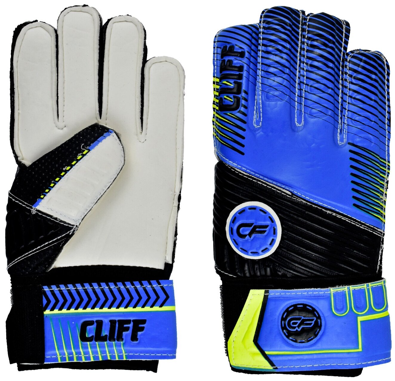 Перчатки вратарские CF-21026 размер: 7 синий, перчатки для футбола.
