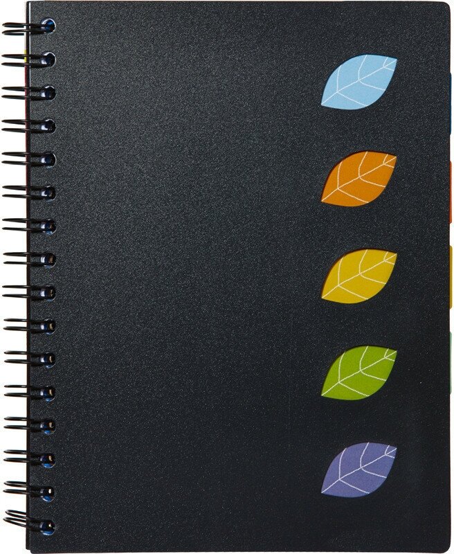 Бизнес-тетрадь А5,120 л, спираль, клетка Office Creative Attache 648155