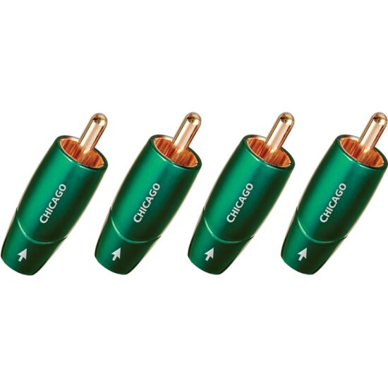 Коннектор Audioquest Chicago RCA (4шт)