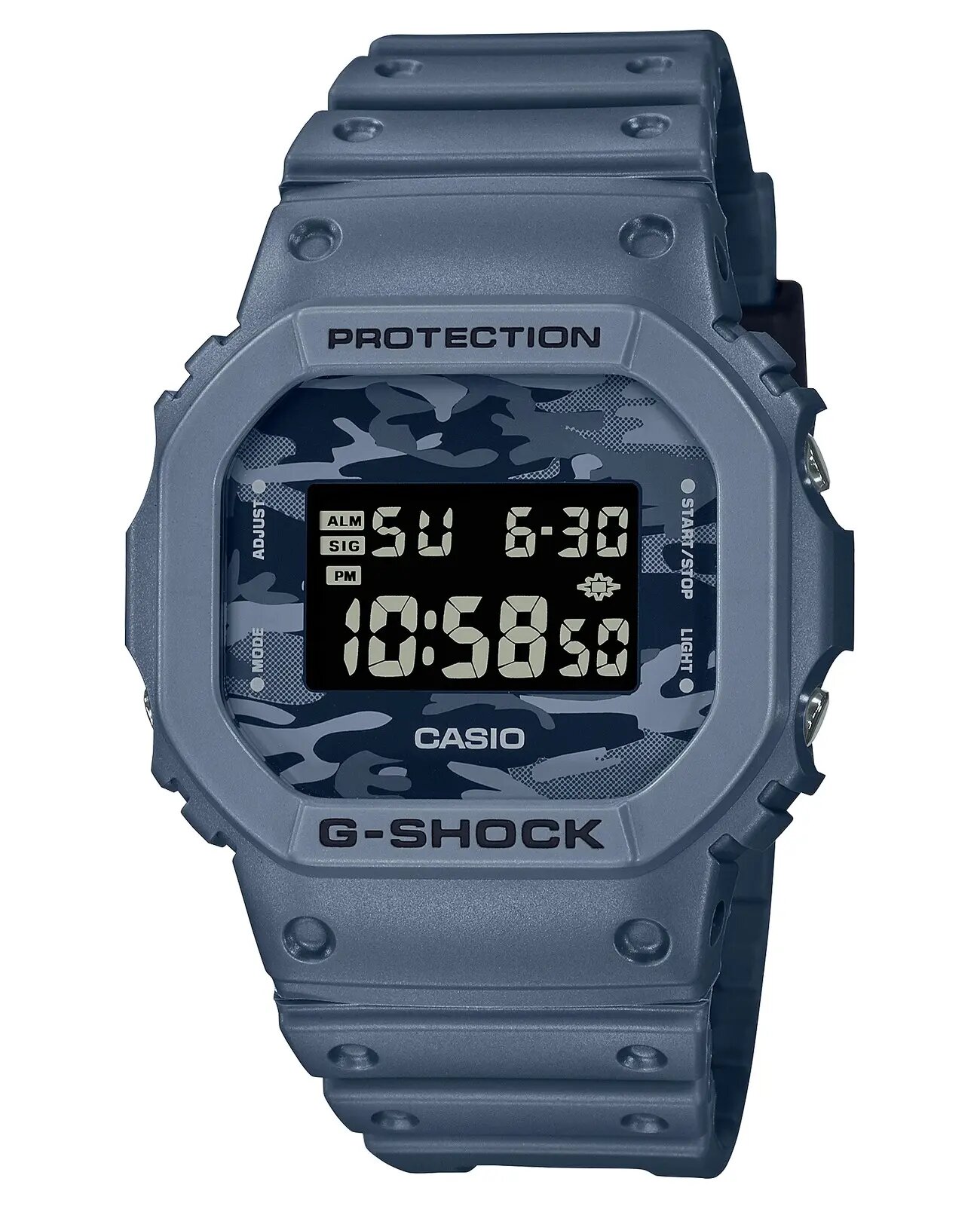 Наручные часы CASIO G-Shock, серебристый