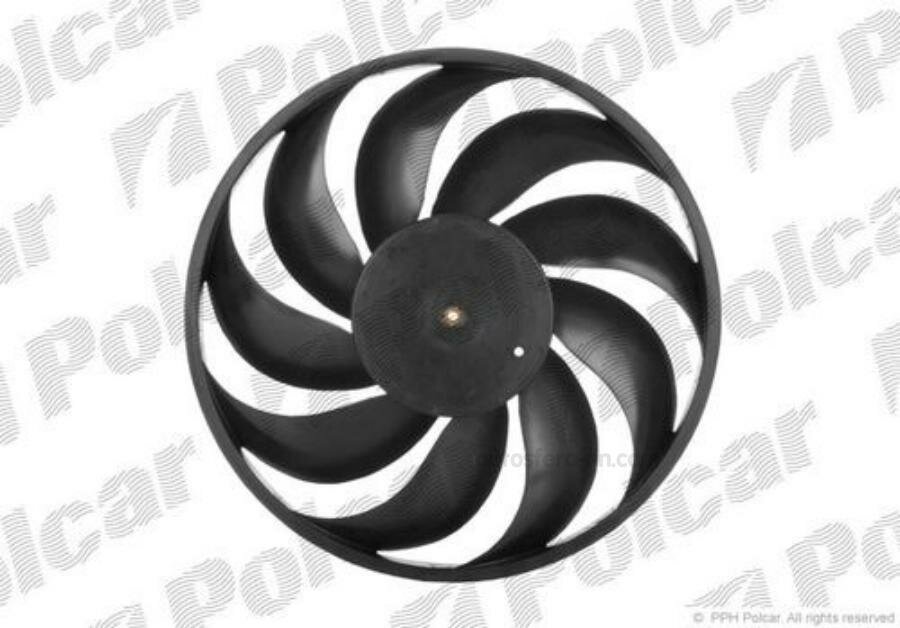 POLCAR 571023F1 PEUGEOT 307 (3) 03.01 - 09.05 : крыльчатка вентилятора (POLCAR)