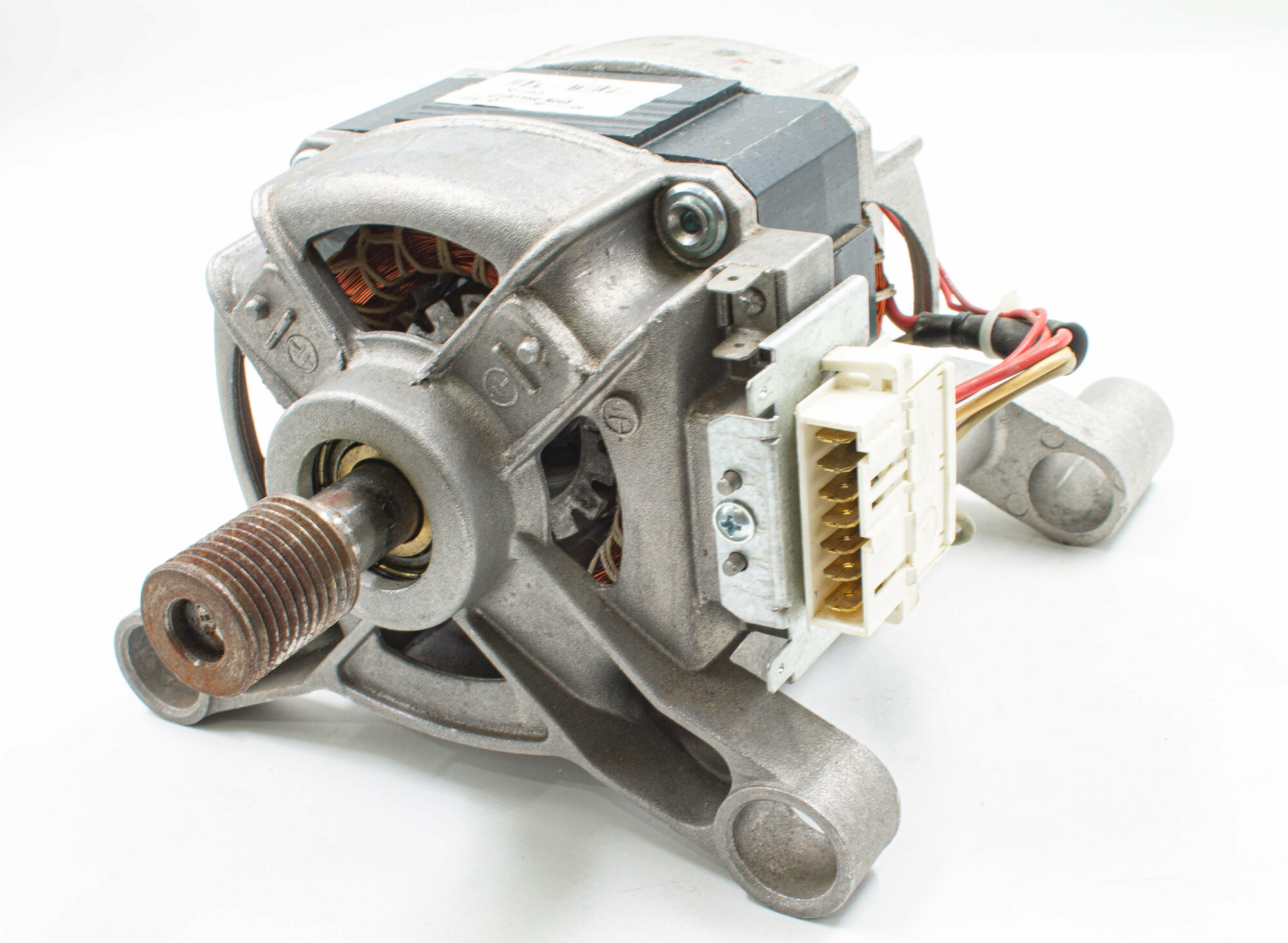 Электродвигатель к стиральной машине INDESIT (индезит) 142390 (160020630.01, 160020630.02, CIM2/55-132/AD4, 195V-2A-600W-310Hz-17500rpm, CIM2/55-132/AD23)